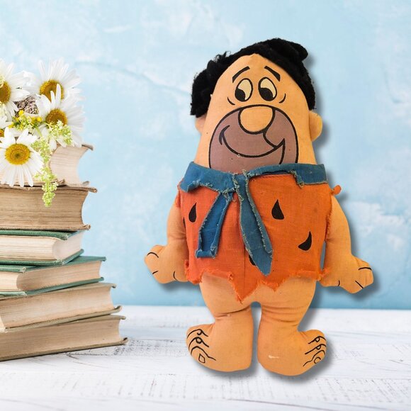 Toys | Vintage Flintstones Fred Flintstone Knickerbocker Rag Doll Plush ...